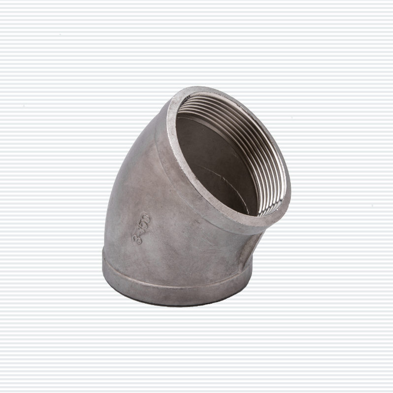 CODO ROSCADO DE ACERO INOXIDABLE 150 LIBRAS | PYSESA — PYSESA®