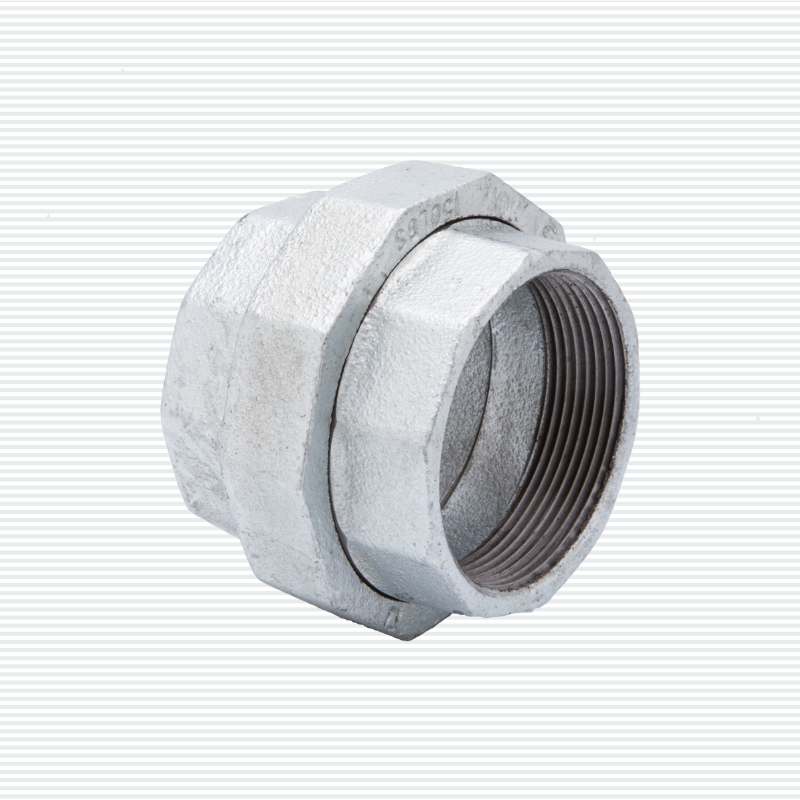 TUERCA UNIÓN ROSCADA GALVANIZADA DE HIERRO MALEABLE — PYSESA®